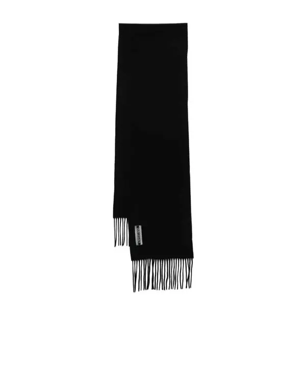 Our Legacy Estate Fringed Scarf - Black