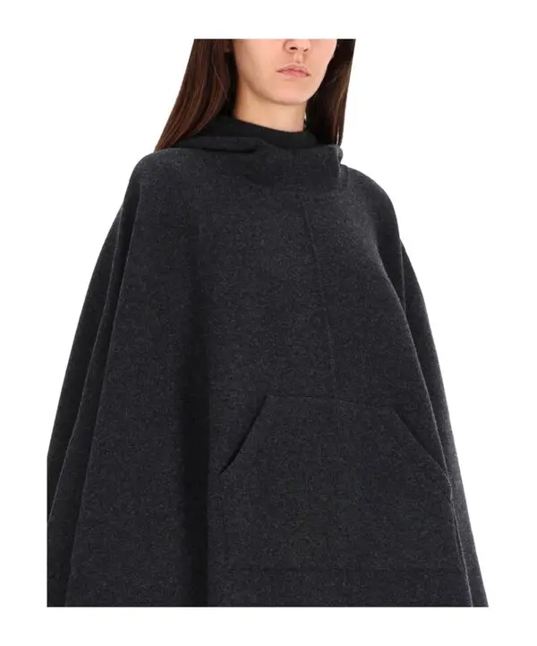 Bottega Veneta Long-sleeved Hooded Cape - No
