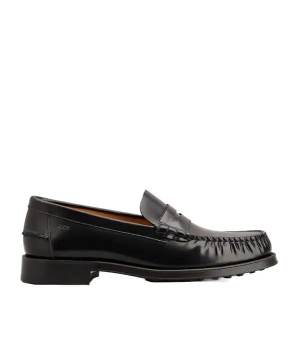 TOD'S Gathered Detail Loafers