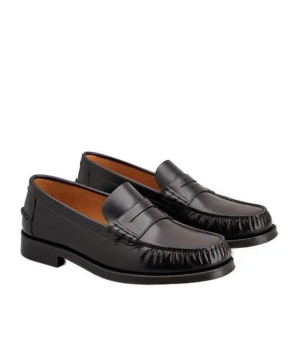 TOD'S Gathered Detail Loafers
