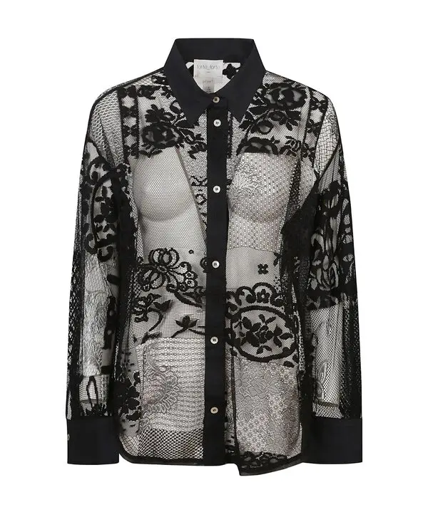 FORTE_FORTE Long Sleeve Shirt - Black