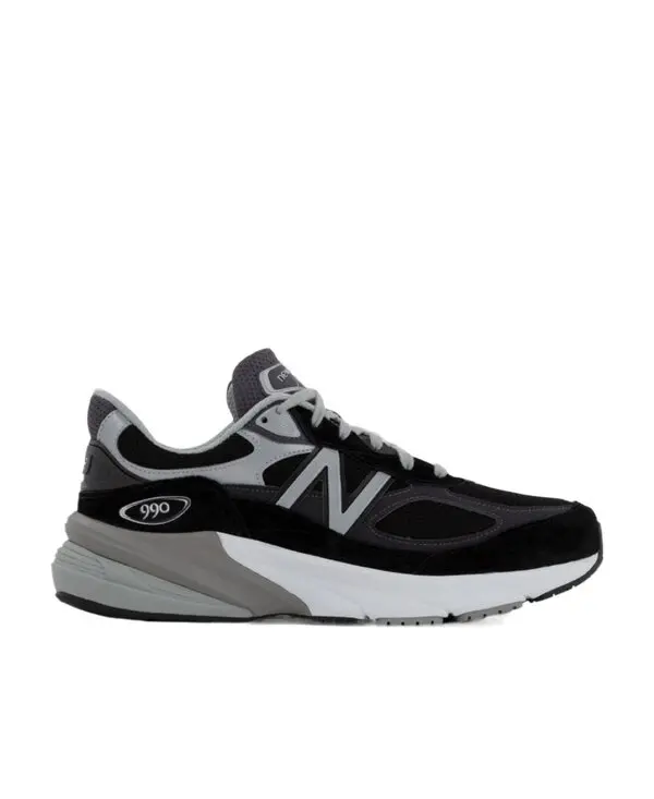 NEW BALANCE 990v6 Lace-up Sneakers - Black