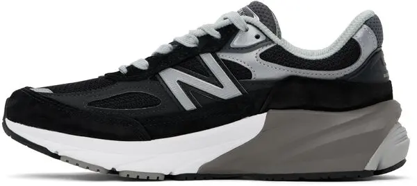 NEW BALANCE 990v6 Lace-up Sneakers - Black