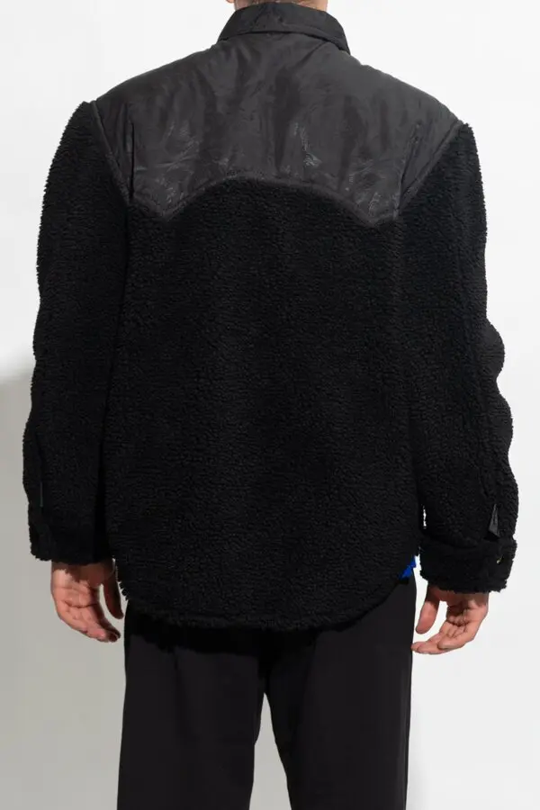 Versace Panelled Button-up Jacket