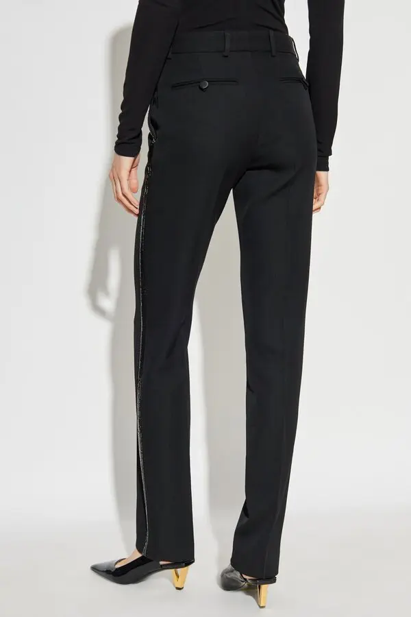 Versace Embellished Tailored Trousers