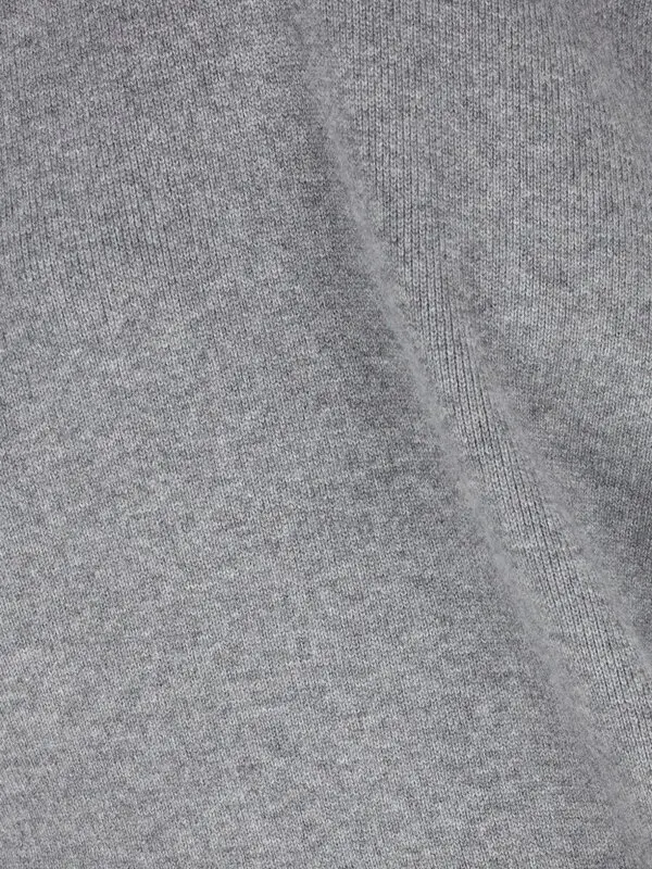 Celine Crewneck Sweater In Cashmere With Patterned Detail