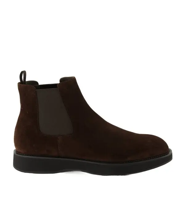 Prada Suede Chelsea Boots