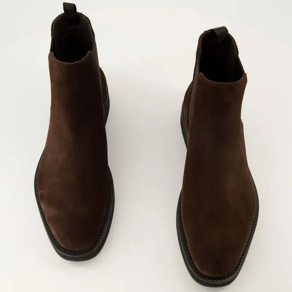 Prada Suede Chelsea Boots