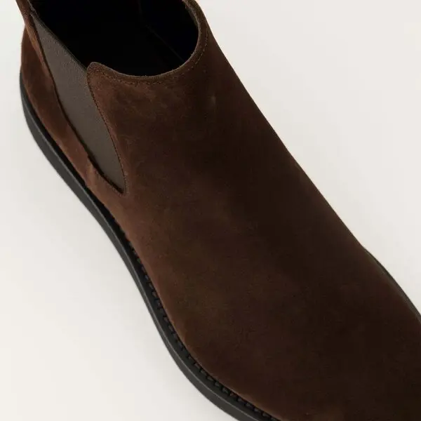 Prada Suede Chelsea Boots
