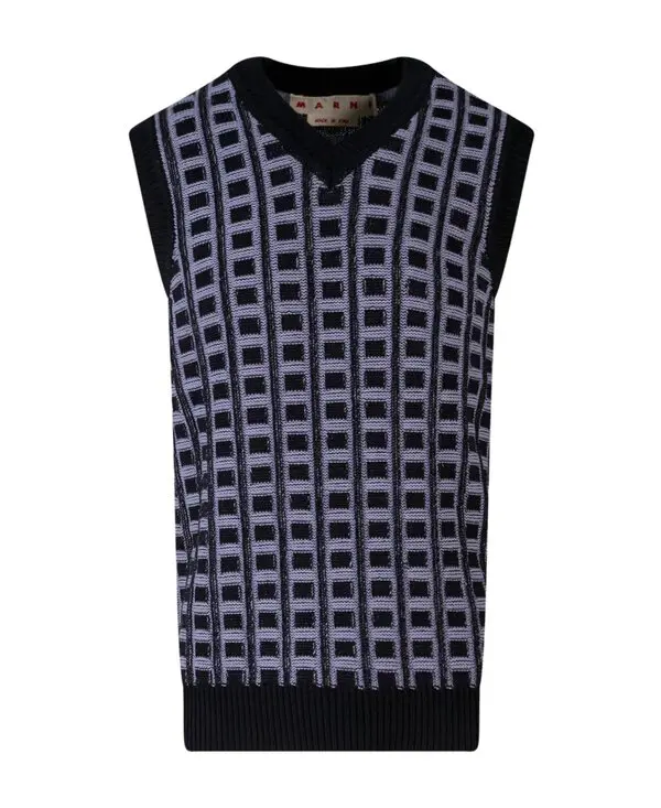 Marni Knitted Cotton Vest