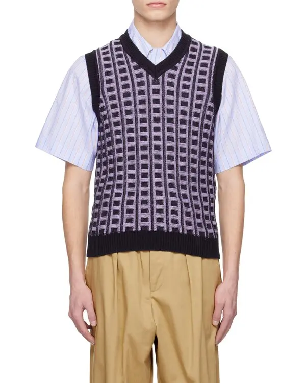 Marni Knitted Cotton Vest