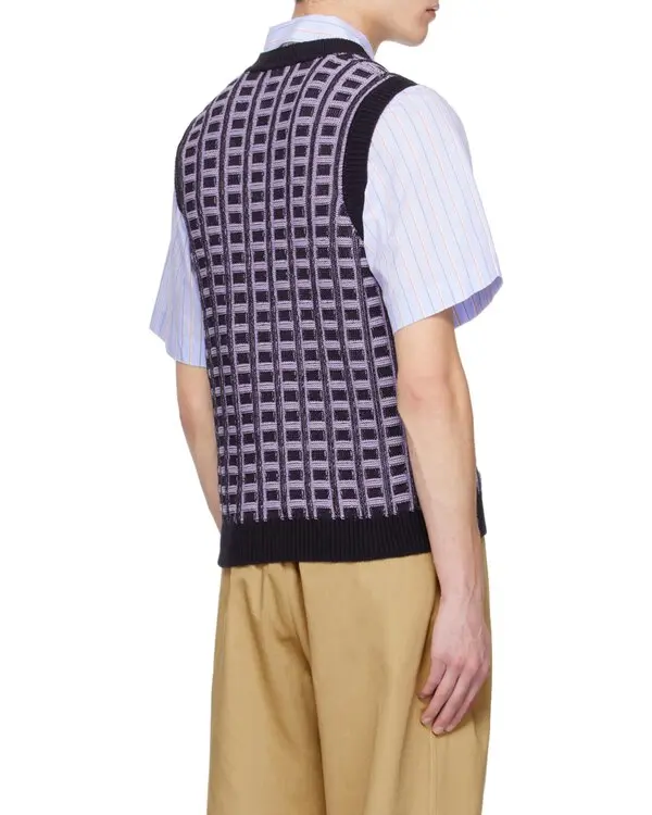 Marni Knitted Cotton Vest