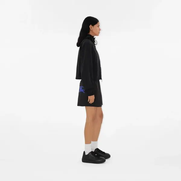Burberry Cropped Hooded Jacket