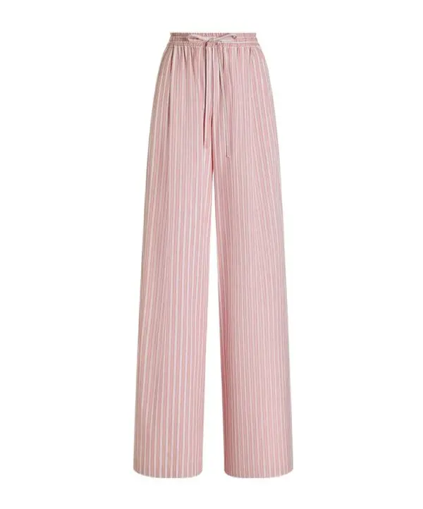 Dolce & Gabbana High-waist Striped Palazzo Pants - Multicolor
