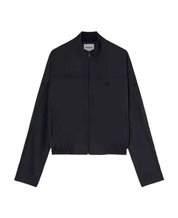 AMBUSH Logo Embroidered Track Jacket - Black