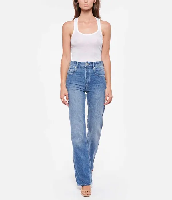 Isabel Marant Étoile High-rise Bootcut Jeans