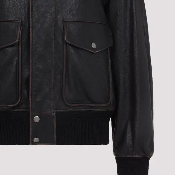 Saint Laurent Zip-up Bomber Jacket