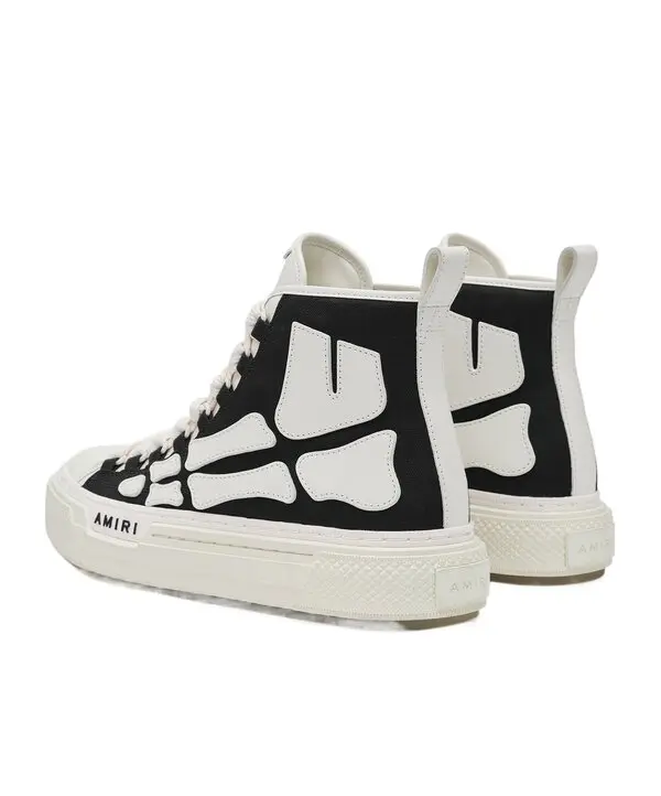 Amiri Skel Court Hi Sneakers - Black