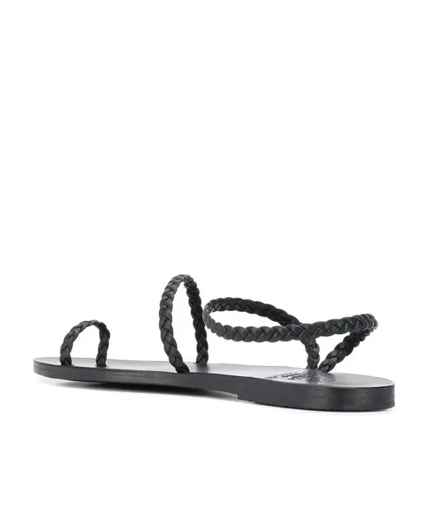 ANCIENT GREEK SANDALS Eleftheria Braided Open-toe Sandals