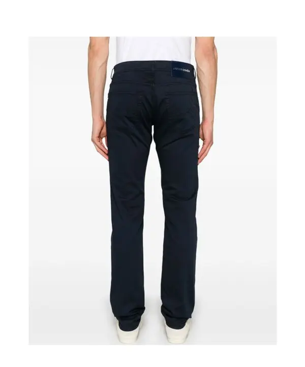 Jacob Cohen Nick Slim Diagonal Stretch Five-pocket Jeans - Black