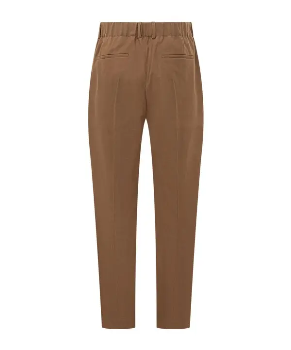Studio Nicholson Drawstring Waist Tapered Trousers
