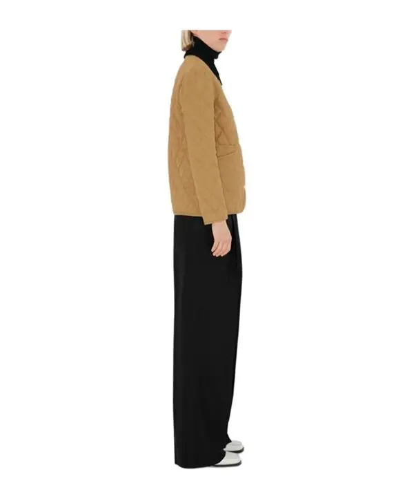 Burberry Quilted Long Sleeved Jacket - No