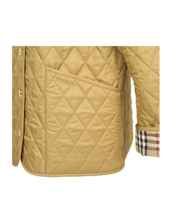 Burberry Quilted Long Sleeved Jacket - No