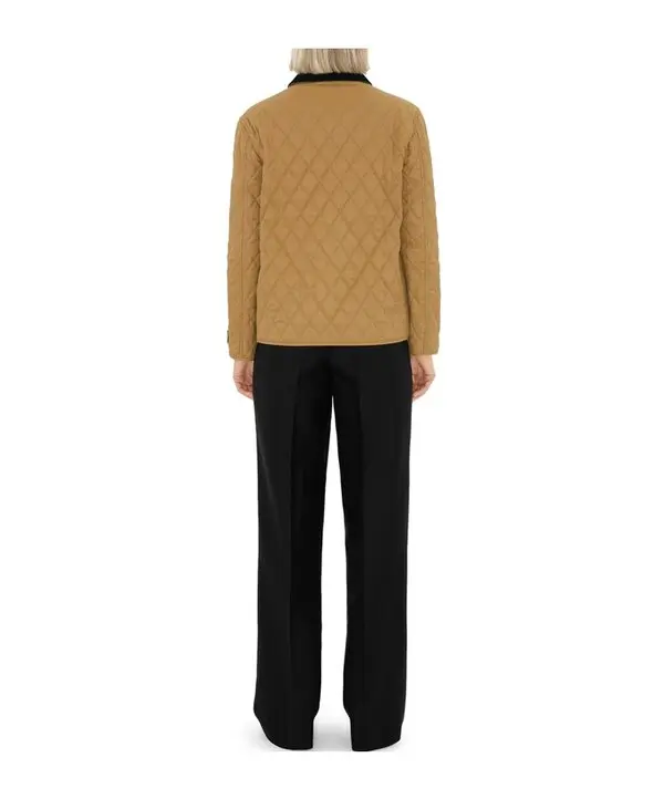Burberry Quilted Long Sleeved Jacket - No