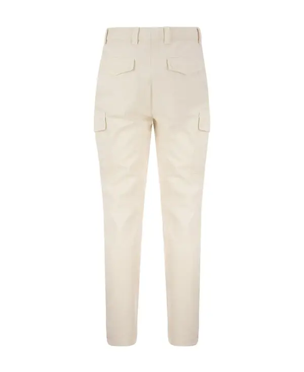 Brunello Cucinelli Straight-leg Cotton Cargo Pants