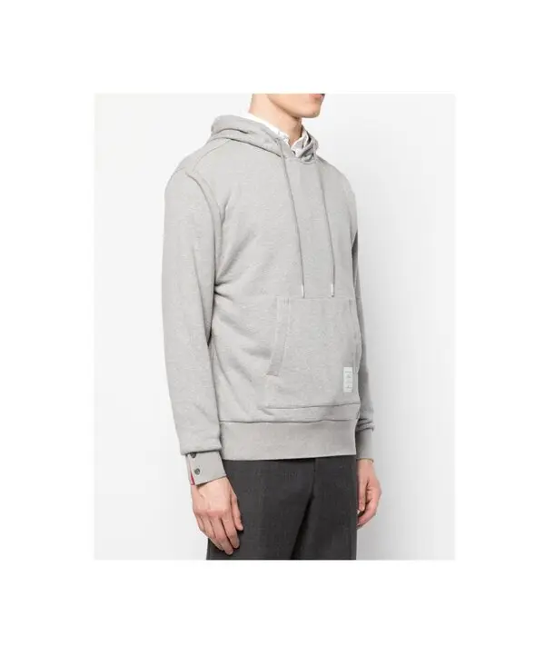 Thom Browne Striped Drawstring Hoodie