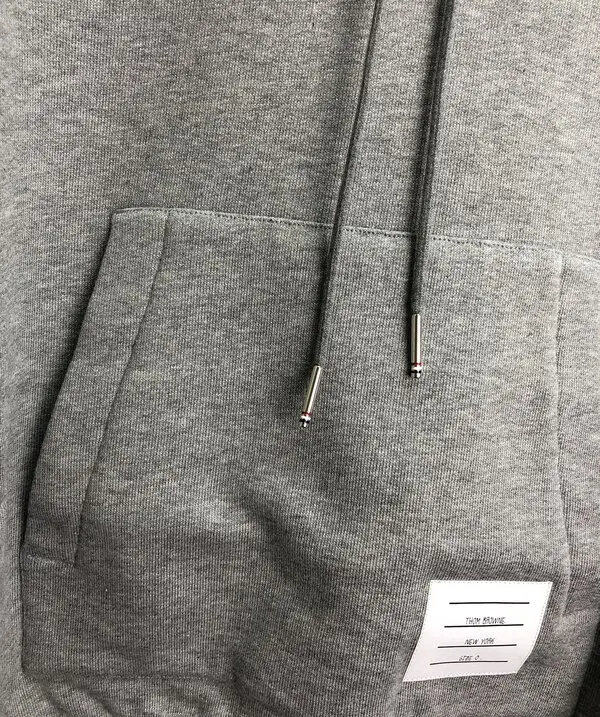 Thom Browne Striped Drawstring Hoodie