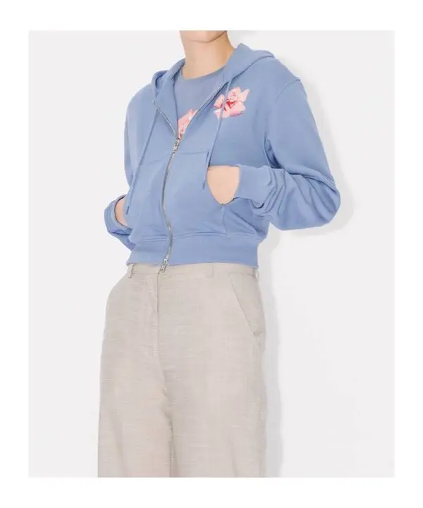 Kenzo Rose Zip-up Hoodie