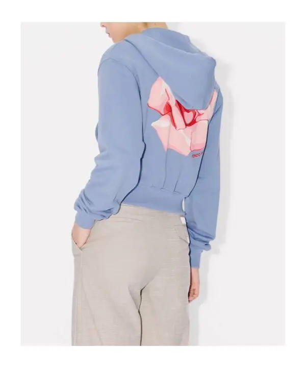 Kenzo Rose Zip-up Hoodie