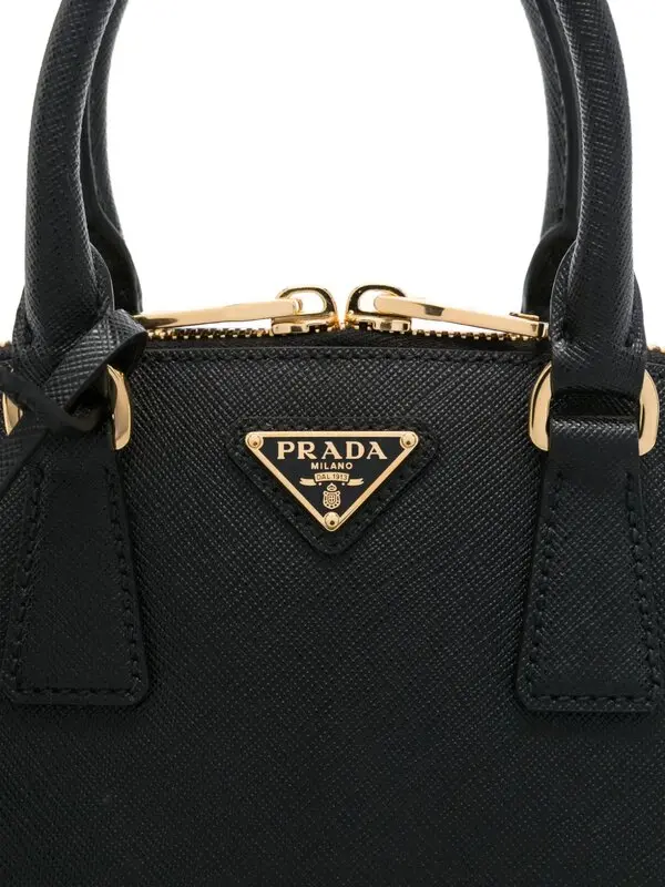 Prada Top Handle Bag - Black