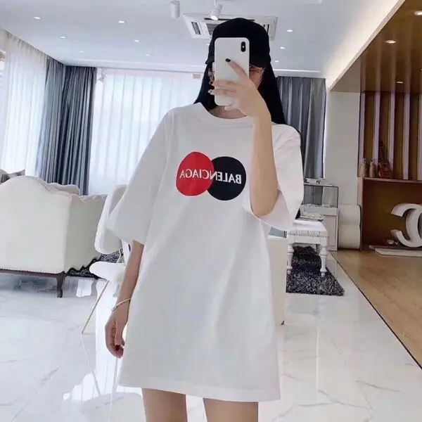 Balenciaga Logo Printed T-shirt