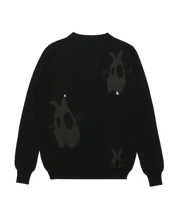 Alexander McQueen V-neck Jacquard Knit Cardigan