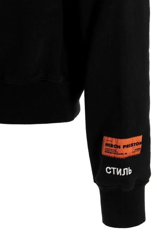 Heron Preston Graphic-print Patchwork Sweatshirt