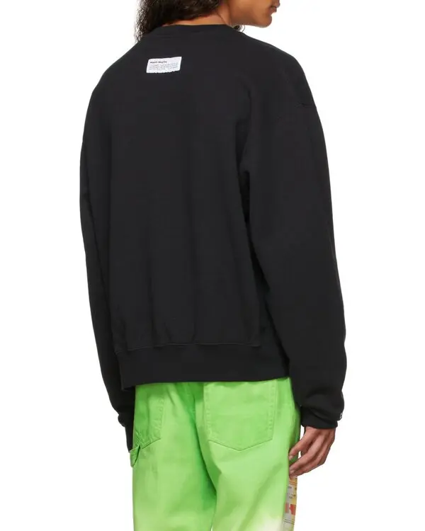 Heron Preston Graphic-print Patchwork Sweatshirt