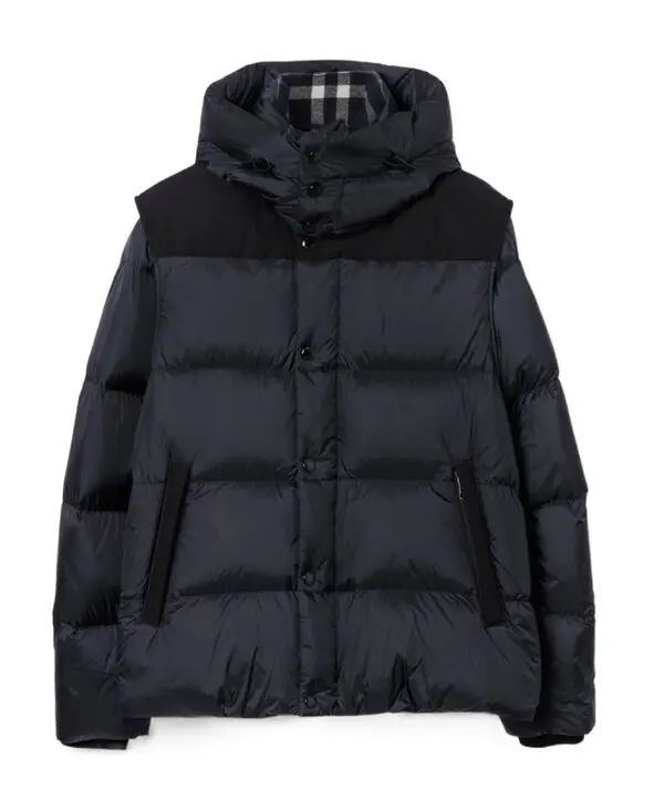 Burberry Padded Jacket With Removable Sleeves