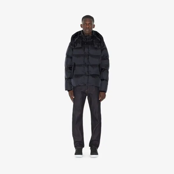 Burberry Padded Jacket With Removable Sleeves
