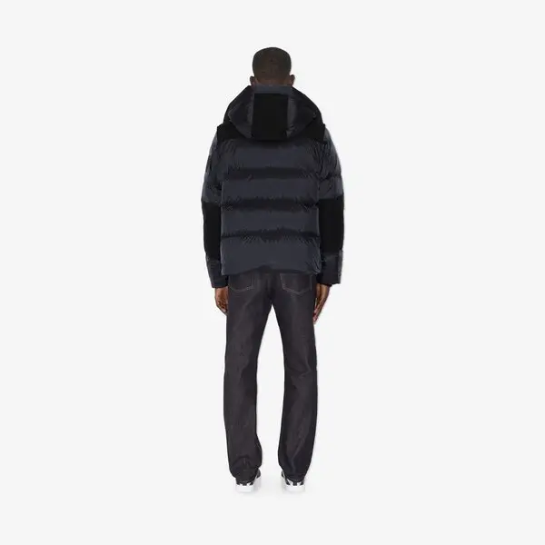 Burberry Padded Jacket With Removable Sleeves