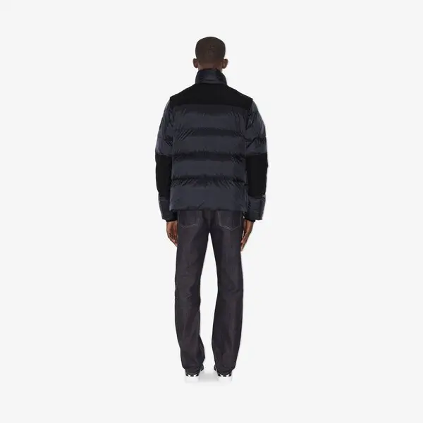 Burberry Padded Jacket With Removable Sleeves