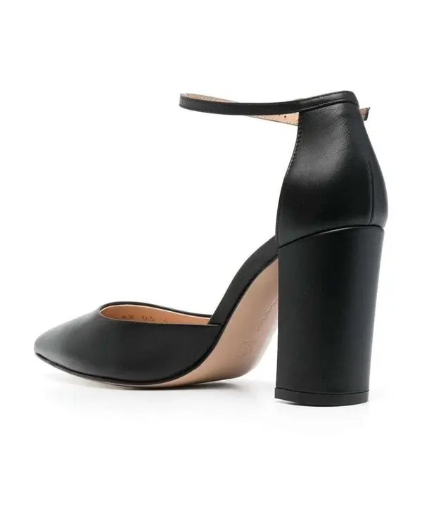 GIANVITO ROSSI Piper Anklet 100mm Leather Pumps