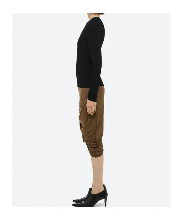 Helmut Lang Mesh Panelled Knitted Sport Top