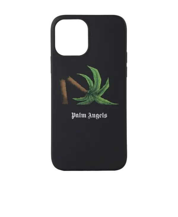Palm Angels Broken Palm Iphone 12apt 12 Pro Mobile Phone Case - Black