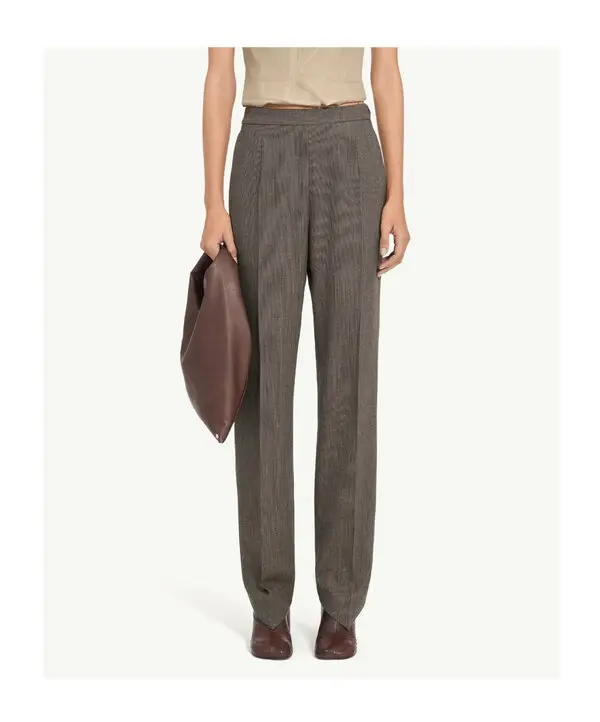 MAISON MARGIELA Light Tweed Tailored Trousers