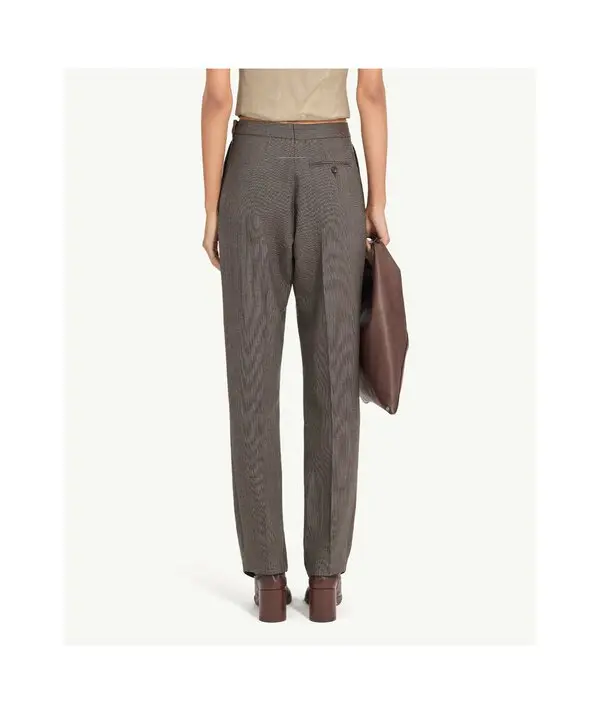 MAISON MARGIELA Light Tweed Tailored Trousers