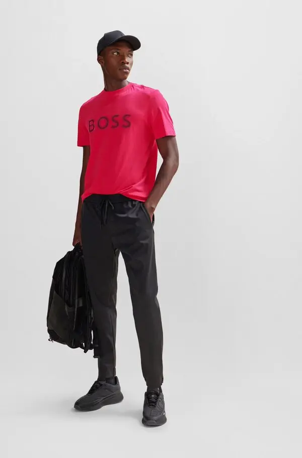 Hugo Boss Logo-appliqué Cotton T-shirt