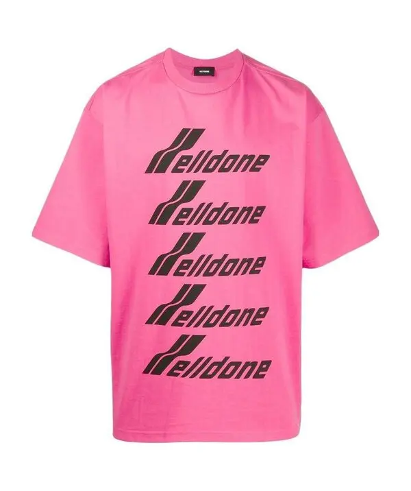 We11Done Logo-print Crew-neck T-shirt - No