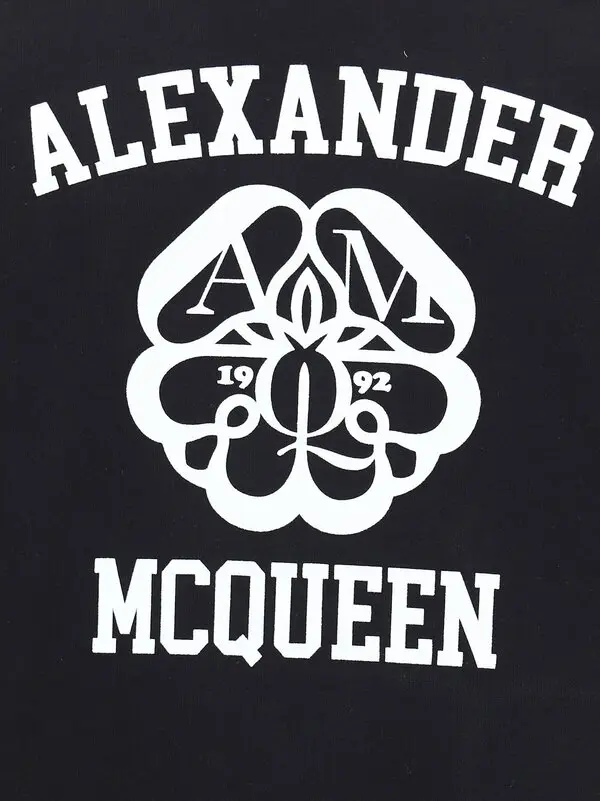 Alexander McQueen Logo Printed Crewneck T-shirt